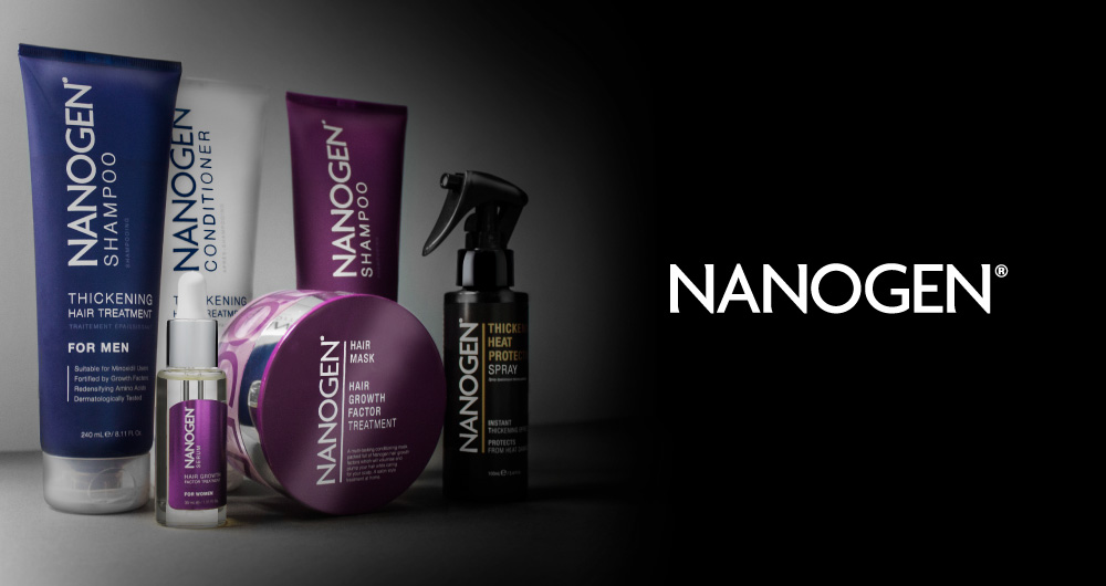 Nanogen Shampoo, Hair Fibres, Serum & Conditioner - Mankind